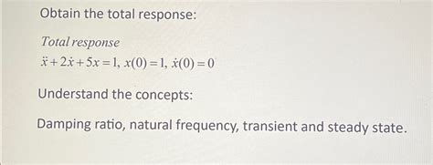 Obtain The Total Response Total