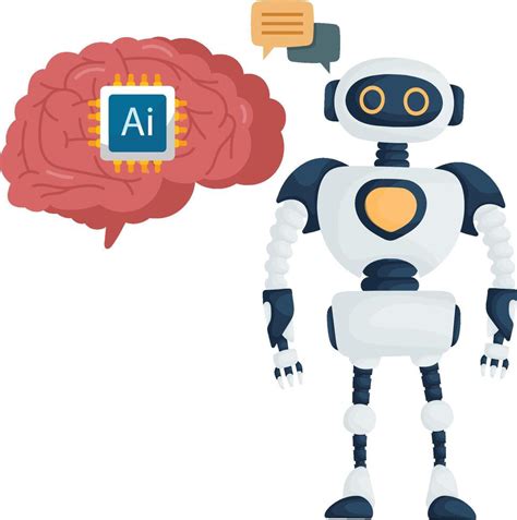 Artificial Intelligence Illustration Robot 66945269 Vector Art At Vecteezy
