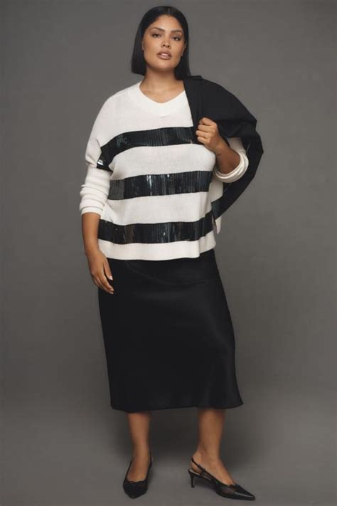 메이브 캐시미어 세퀸 스웨터 앤트로폴로지 한국 공식 스토어 유니크한 여성 패션 및 라이프스타일 편집샵 200개이상의