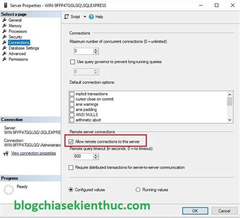 Cài đặt và cấu hình SQL Server 2016 SP2 Express chi tiết nhất