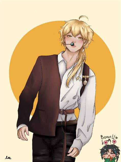 Artstation Aether Genshin Impact Idol Pt 2