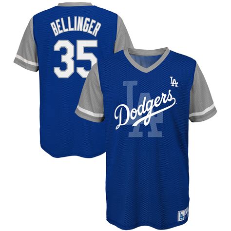 Majestic Cody Bellinger Los Angeles Dodgers Youth Royalgray Play Hard