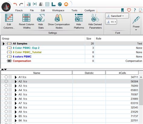 Font Band Flowjo Documentation Flowjo Documentation Documentation For Flowjo Seqgeq And