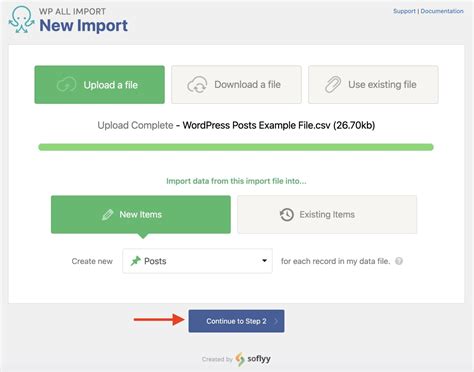 how to import wordpress posts wp all import