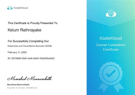 kcna kubernetes cloudnative devops certification tech kelum
