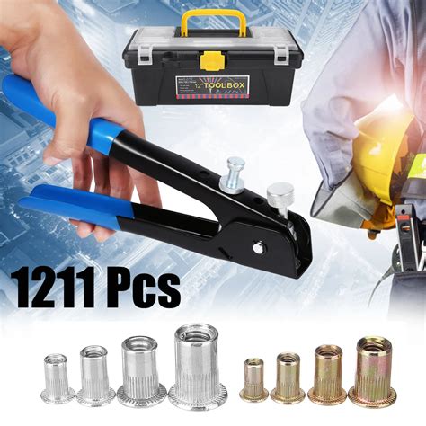 Buy 1200pcs M3 M8 Rivet Nuts Threaded Insert Nutsert