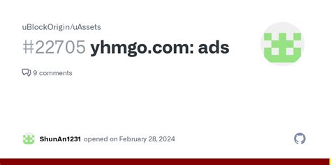 Ads · Issue 22705 · Ublockoriginuassets · Github