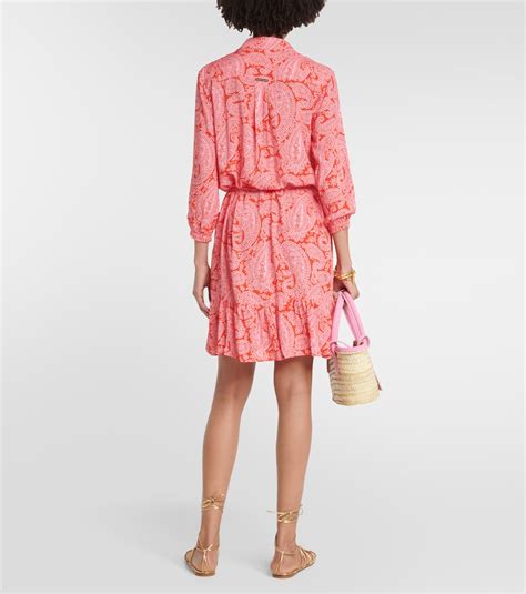 Printed Shirt Dress In Multicoloured Heidi Klein Mytheresa