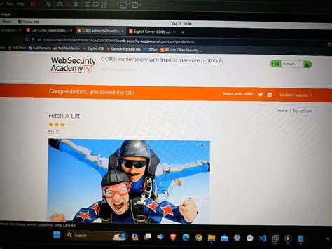 Websecurity Cors Portswigger Cybersecurity Webappsecurity