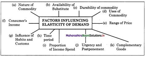 Elasticity Of Demand Question Answer Class 12 Economics Chapter 3b Maharashtra Board