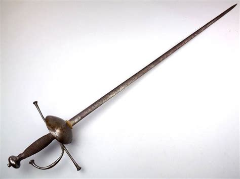18th C Spanish Bilbao Rapier Sword Possibly Used In Dec 08 2018 Sofe Design Auctions