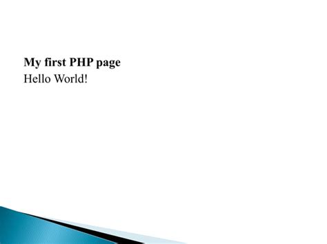 Php Tutorial Pdf