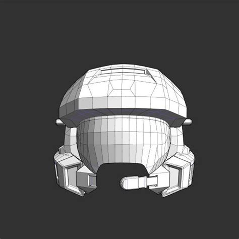 Halo 3 Marine Helmet Eva Foam Template Etsy