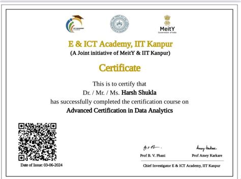 harsh shukla on linkedin dataanalyticsmaster iitkanpur