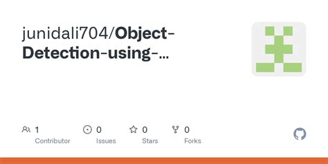 Github Junidali704object Detection Using Convolutional Neural