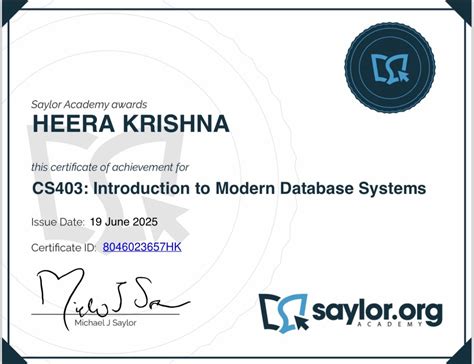 Upskilling Sql Databasedesign Sayloracademy Heera Krishna