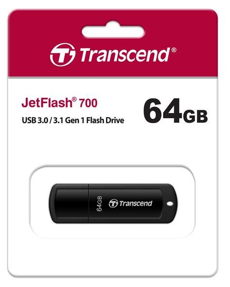 Best TRANDSCEND JetFlash 700 64GB USB 3.1 Pen Drive