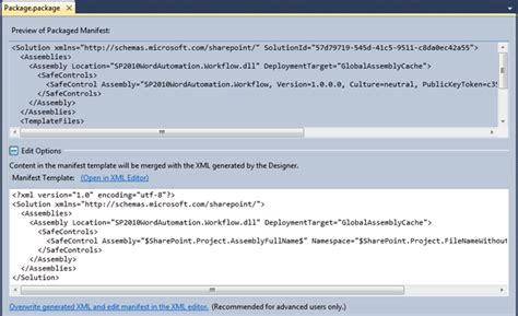 Force Visual Studio To Add A SafeControl Entry Peter Gerritsens Blog