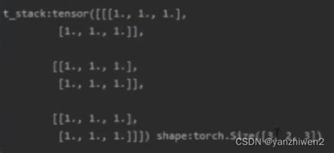 二 深度学习pytorch 张量的操作：拼接、切分、索引和变换深度学习拼接张量 Csdn博客