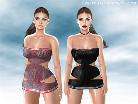 Second Life Marketplace Lecastle Freah Dress Demo