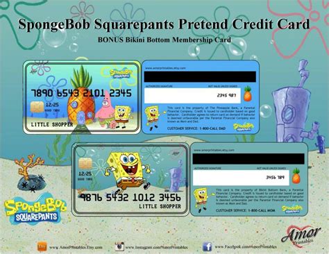 Spongebob Credit Card