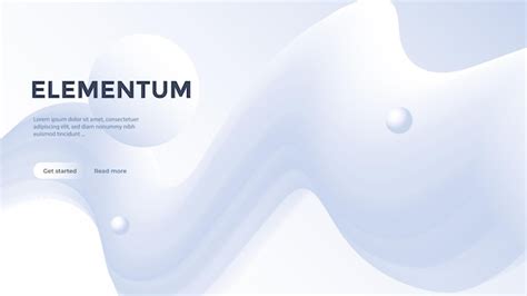 Premium Vector Neumorphism Abstract Poster With Gradient White Wave