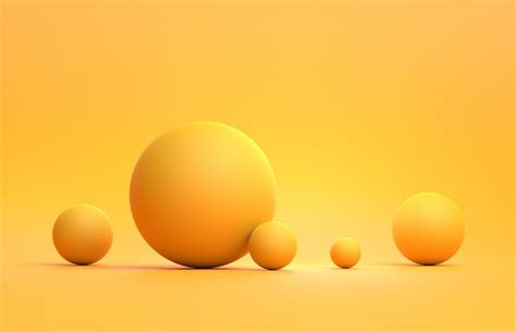 Premium Photo Abstract 3d Render Of Spheres