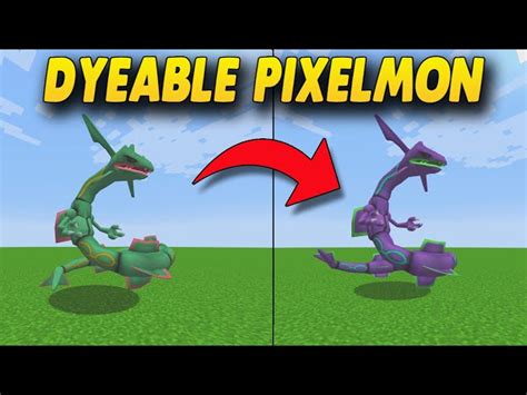 Dyeable Pixelmon Custom Pokémon Colors Over 16000 New Palettes