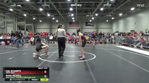 100 Lbs Quarterfinal Ryan Nickell Linn County Twisters Wrestling