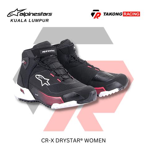 Alpinestars Cr X Drystar® Riding Shoe Women Shopee Malaysia