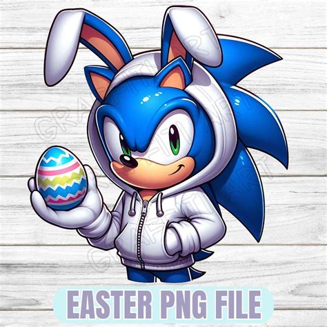 Kawaii Easter Png Sonic The Hedgehog Easter Png Sonic Easter Shirt