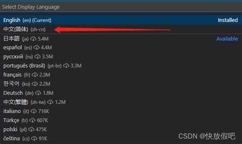 vscode 怎么设置成中文 vscode 中文 csdn博客