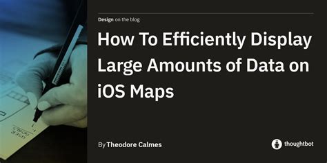 How To Efficiently Display Large Amounts Of Data On Ios Maps