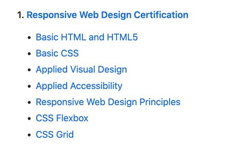 Freecodecamp Readme Does Not List The New Responsive Web Design Course Issue