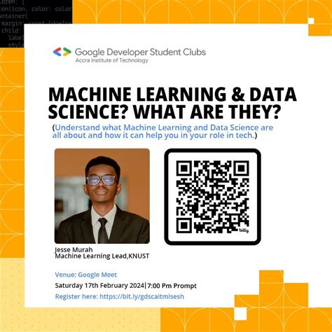 Datascience Machinelearning Gdsc Accrait Techadvancement Jesse