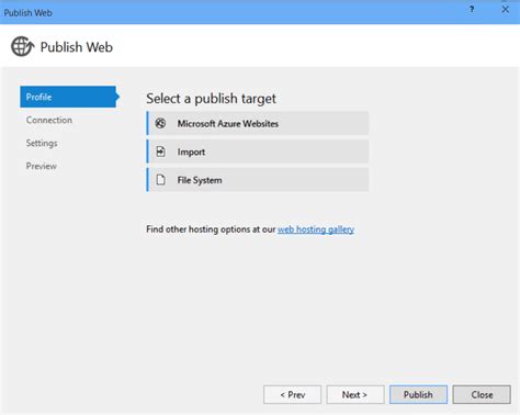Publish ASP NET V Next To IIS Sergey Barskiys Blog