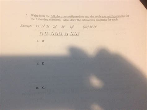 Solved Write Both The Full Electron Configurations And The
