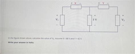Solved In The Figure Shown Above Calculate The Value Of V1 Chegg Com