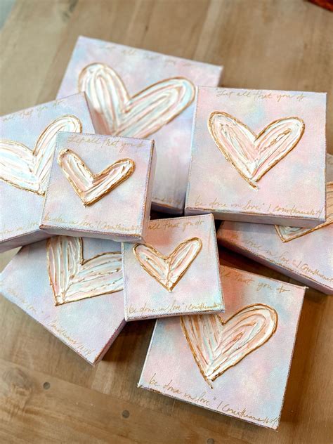 Scripture Hearts Etsy