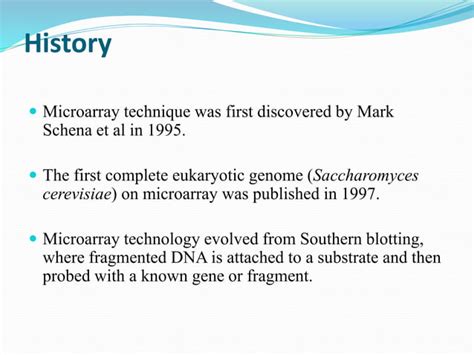 Microarray Technology Biochip Dna Chip Pptx