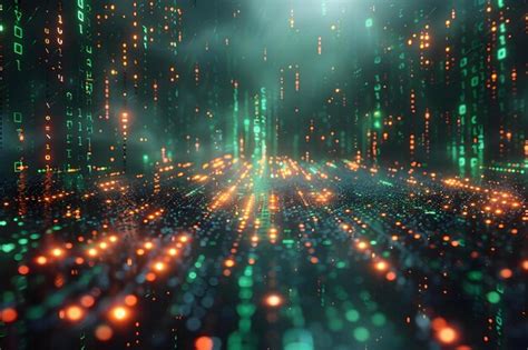 Programming Code Abstract Technology Background Premium Ai Generated