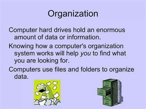 Computer Lesson 7 Files And Folders Ppt