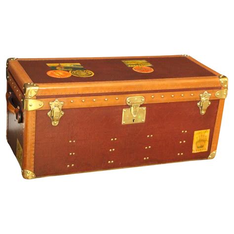 1930s Goyard Trunk Goyard Steamer Trunk At 1stdibs Goyard Travel