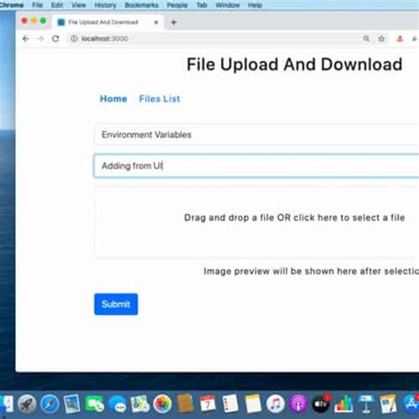 Build File Uploaddownload Functionality With Image Preview Using Mern