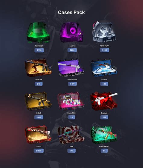 Cases Pack Csgo Opencase Behance
