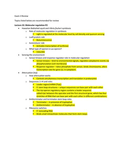 lecture 22 review pdf exam 3 review topics listed below are