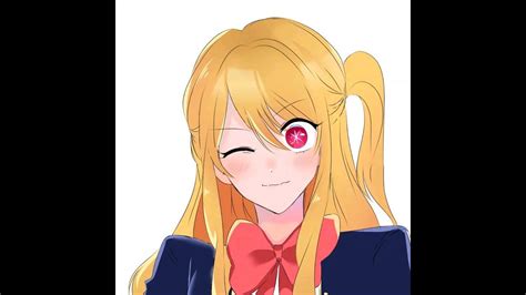 최애의 아이 호시노 루비 그리기 Youtube