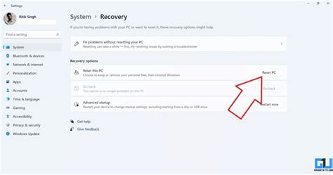 How To Quickly Reset Windows Without Losing Files Gadgets To Use