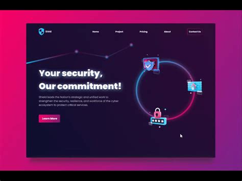 Interactive Hero Section Design By Sakib Ahmed Santo On Dribbble