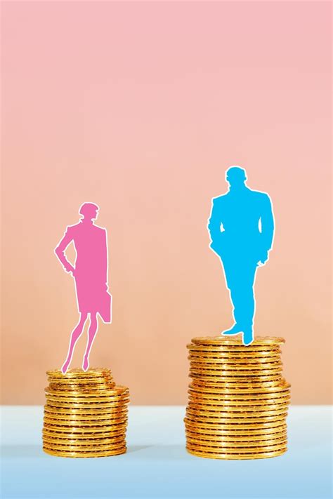 Premium Photo Conceptual Image Of Gender Inequality A Women And A Men